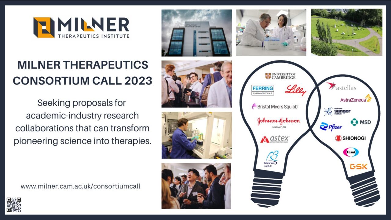 Consortium Call - The Milner Therapeutics Institute
